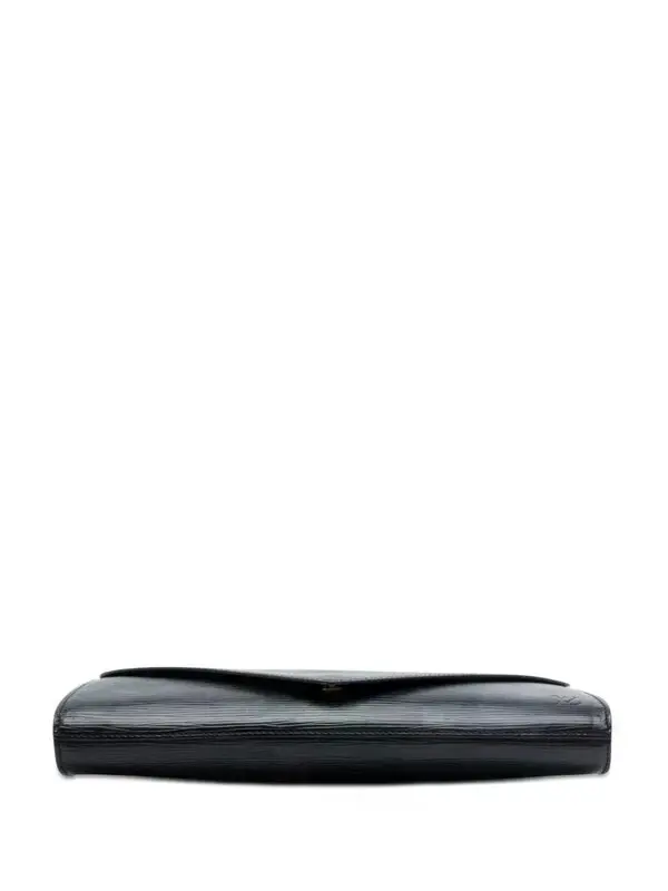 LOUIS VUITTON 1997 Epi Pochette Art Deco Clutch Bag
