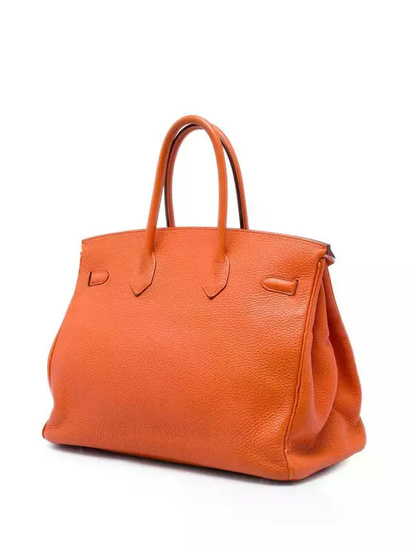 Hermès 2000-2014 Togo Birkin Retourne 35 Handbag