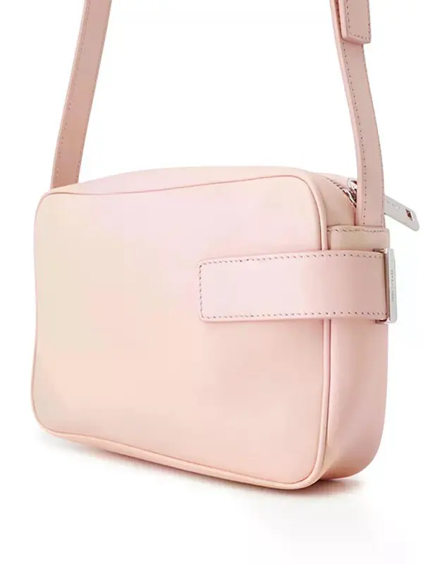 FERRAGAMO Small Leather Gancini Archive Camera Case Crossbody Bag
