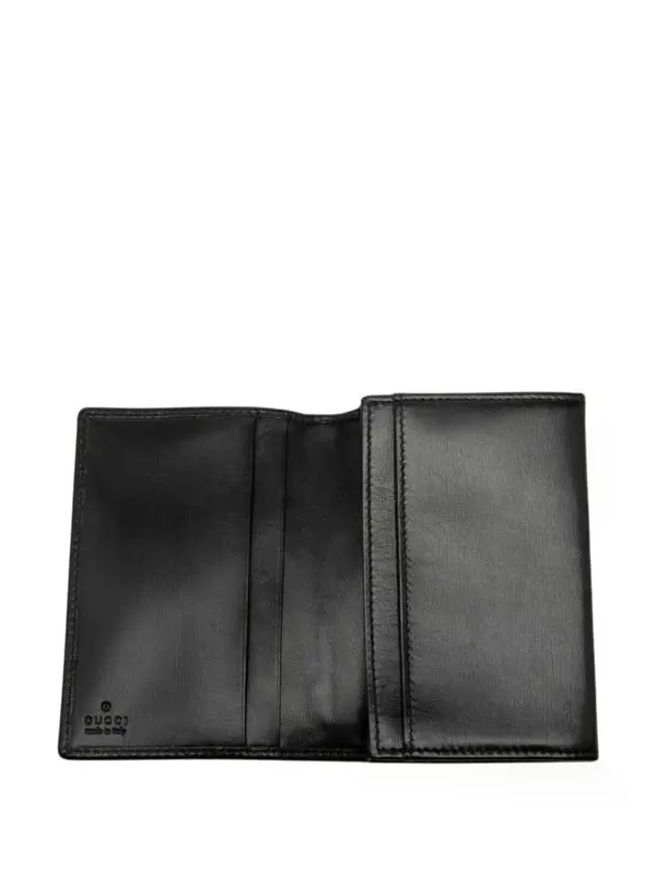 Gucci 2000-2015 Gg Canvas Web Bifold Card Holder
