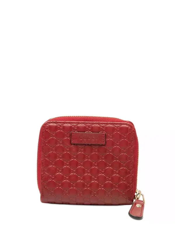 Gucci 2000-2015 Microguccissima Zip Around Wallet Small Wallets