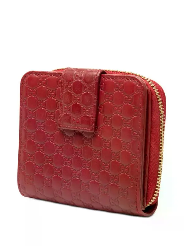 Gucci 2000-2015 Microguccissima Zip Around Wallet Small Wallets