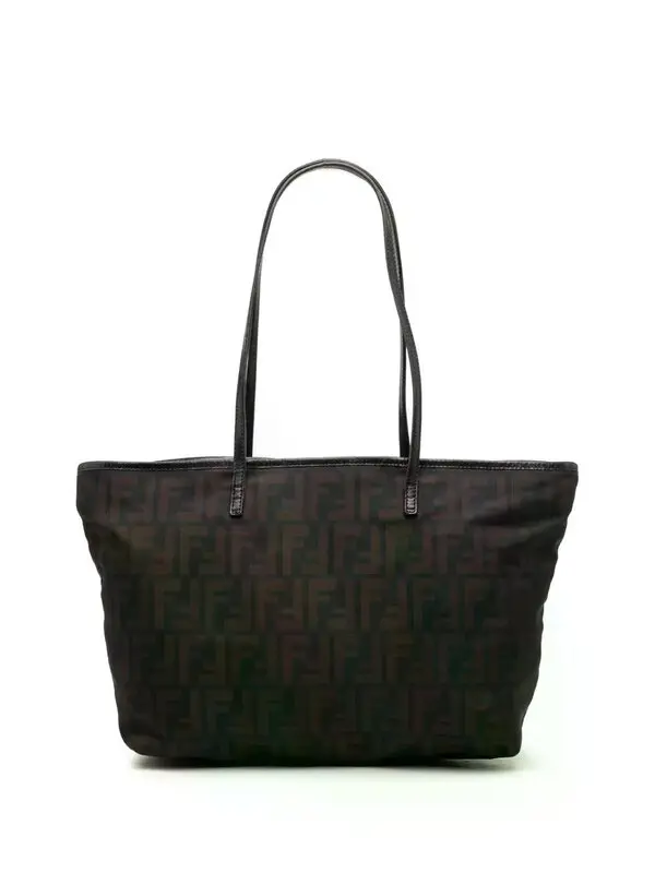 Fendi 2010-2026 Small Zucca Nylon Roll Tote Bag