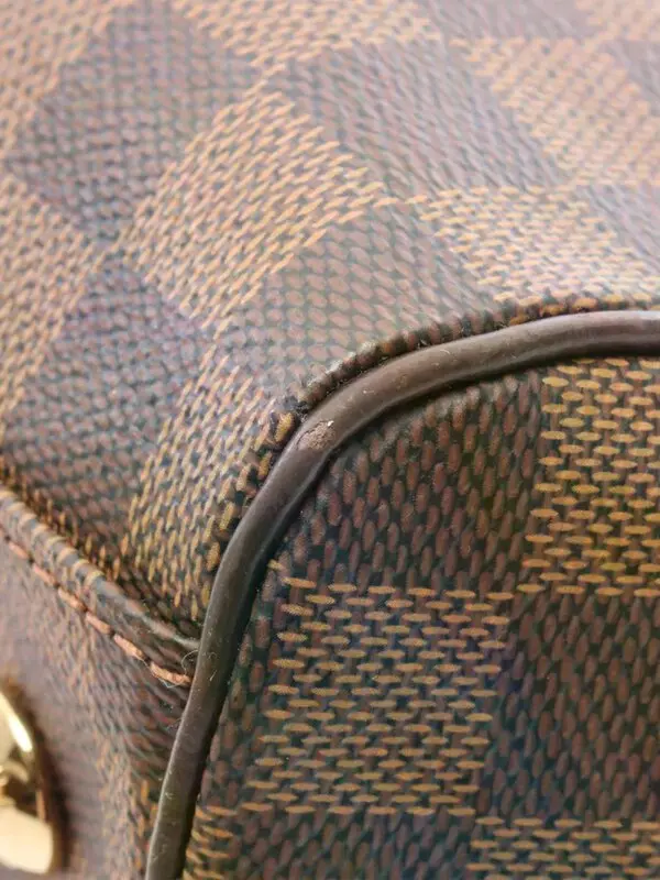 LOUIS VUITTON 2007 Damier Ebene Trevi Pm Satchel