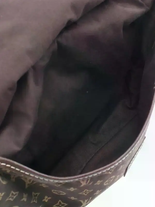LOUIS VUITTON Monogram Mini Lin Saumur 30 Crossbody Bag