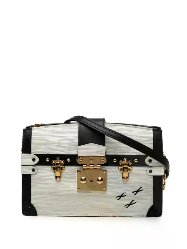 LOUIS VUITTON 1990-2010 Epi Trunk Clutch Crossbody Bag