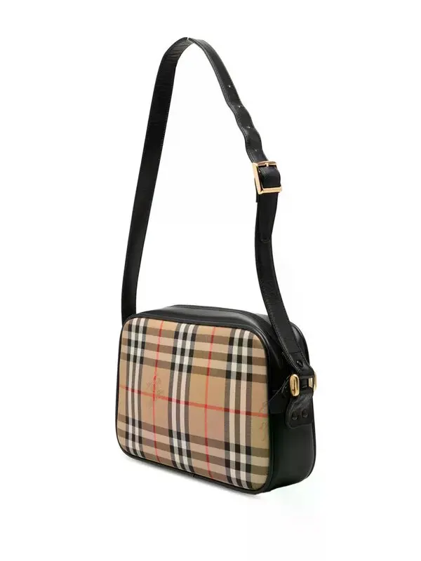 Burberry Haymarket Check Canvas Camera Bag