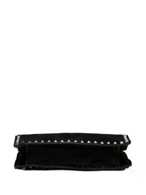 Valentino Garavani Pony Hair Rockstud Top Handle Bag
