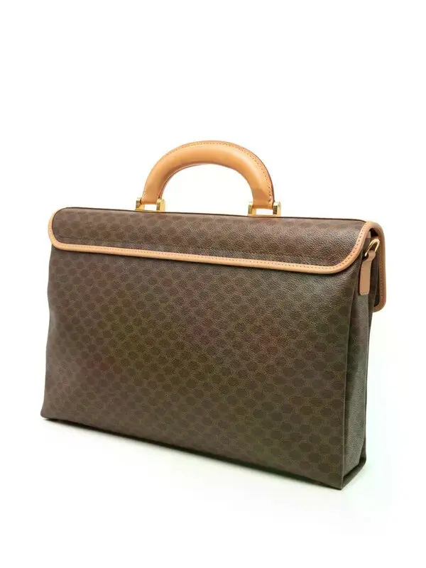 Celine 2014 Macadam Coated Canvas Business Bag