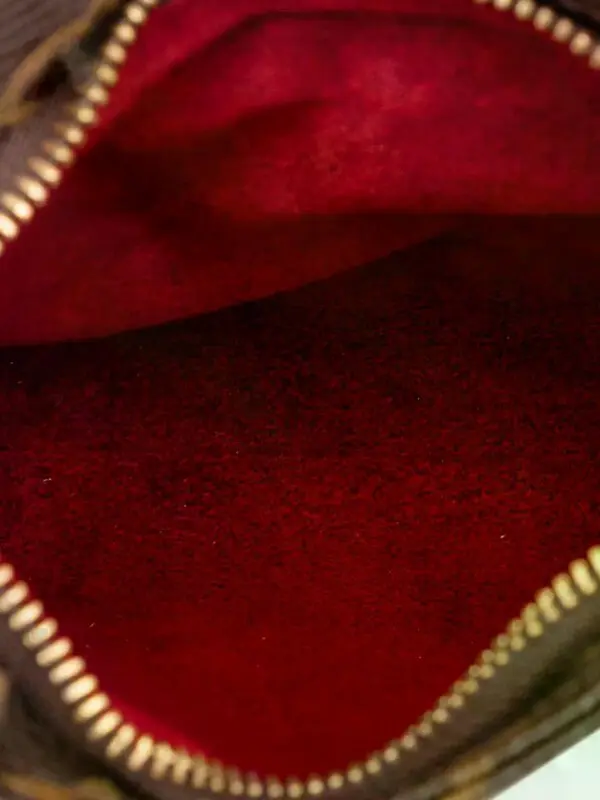 LOUIS VUITTON 2003 Monogram Partition Clutch Bag