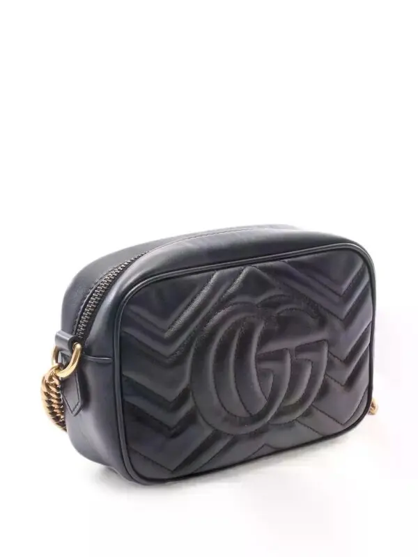 Gucci 2010s Mini Marmont Quilted Cross Body Bag