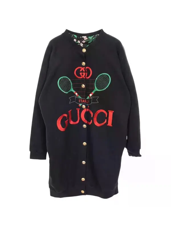 Gucci 2000s Tennis Reversible Cardigan