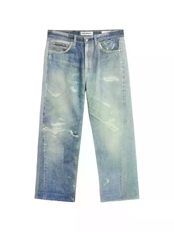 Our Legacy Third Cut Distressed Jeans