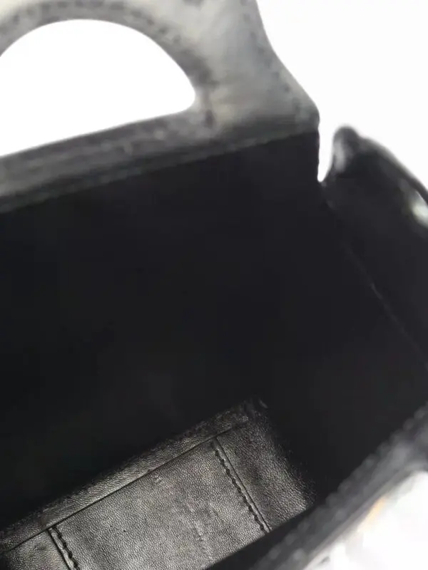 Balenciaga Logo Print Mini Shoulder Bag