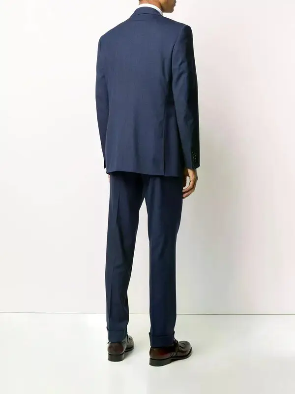 Canali Micro Check Two-piece Suit