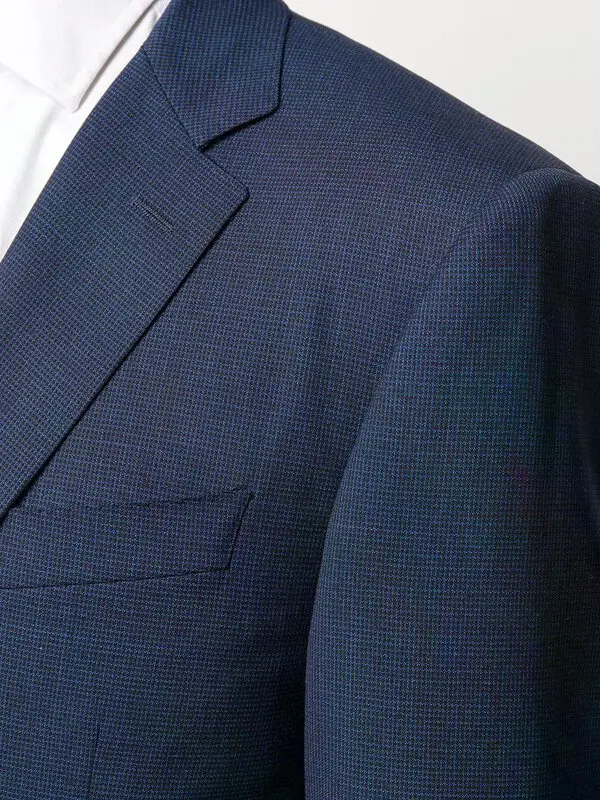 Canali Micro Check Two-piece Suit