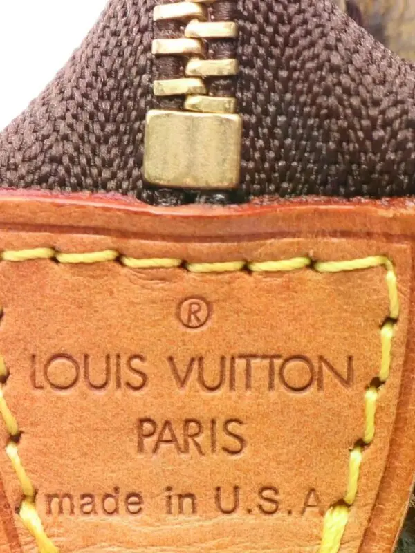 LOUIS VUITTON Monogram Pochette Accessoires Tote Bag - Brown