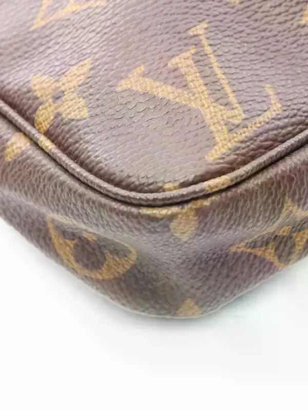 LOUIS VUITTON Monogram Pochette Accessoires Tote Bag - Brown