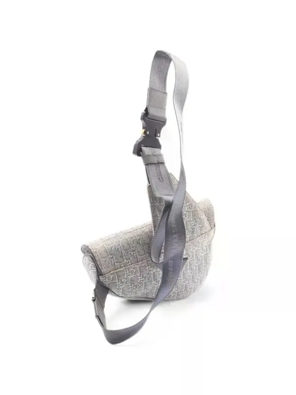 Dior 2000s Saddle Oblique Crossbody Bag
