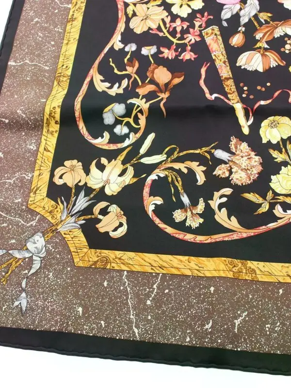 Hermès Silk Scarf "pierres D'orient Et D'occident