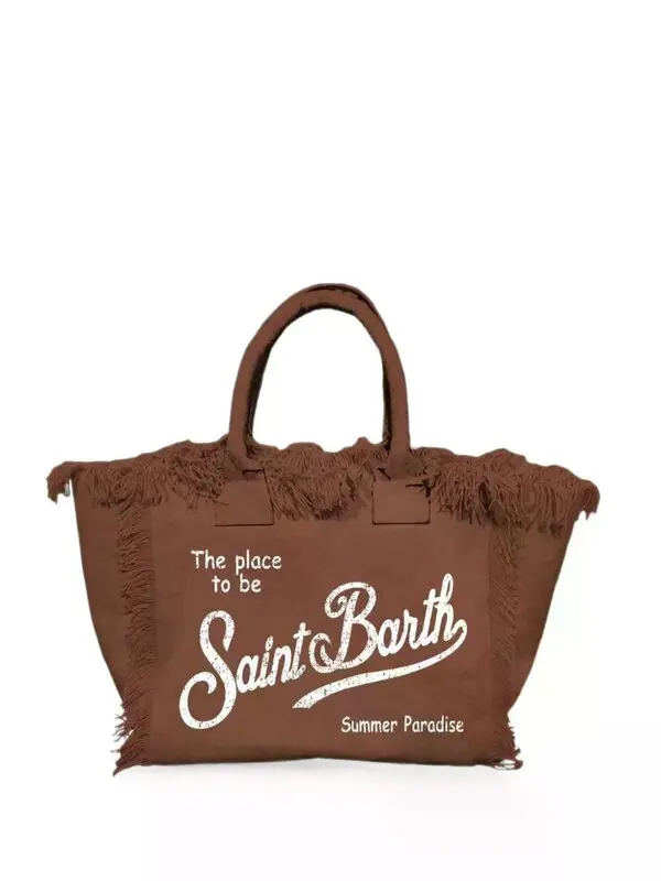 MC2 SAINT BARTH Colette Fringe-trim Tote Bag
