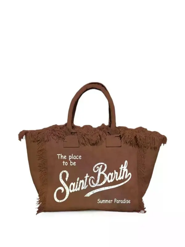 MC2 SAINT BARTH Colette Fringe-trim Tote Bag