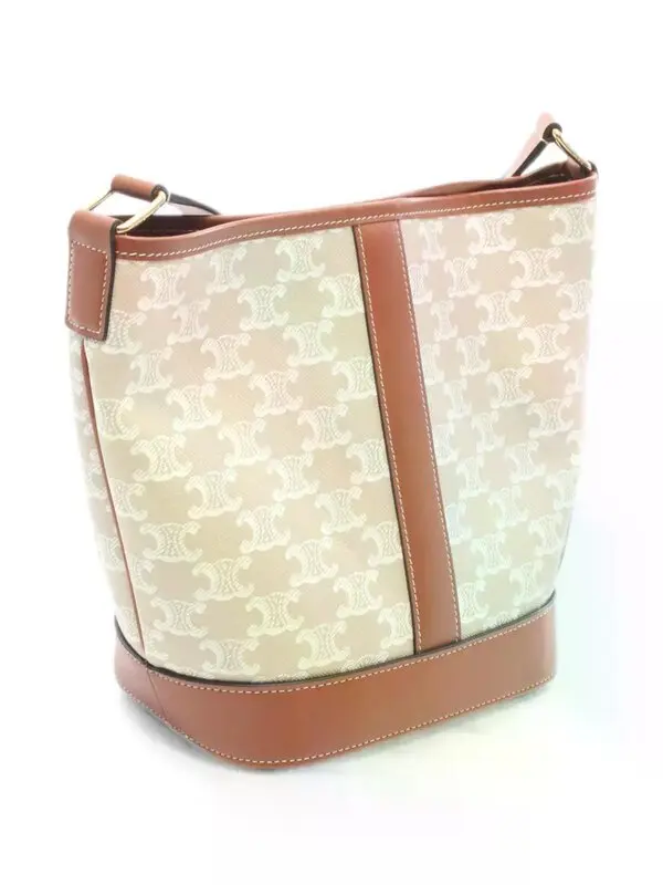 Celine 2010s Small Triomphe Bucket Bag