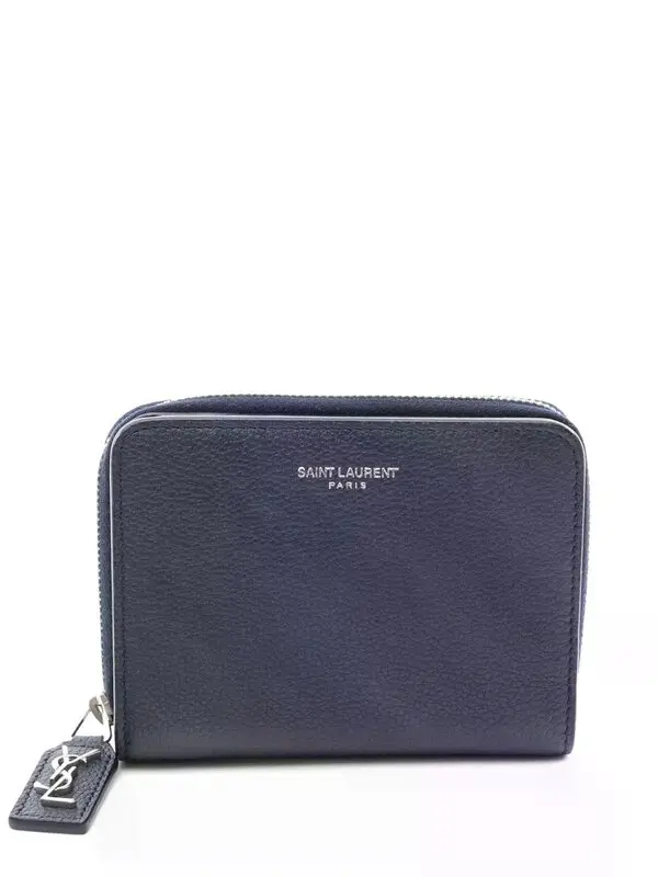 Saint Laurent 2010s Rive Gauche Bi-fold Wallet - Blue