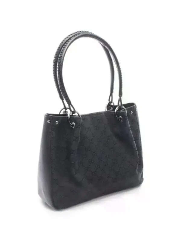 Gucci 2000s Gg Canvas Tote Bag