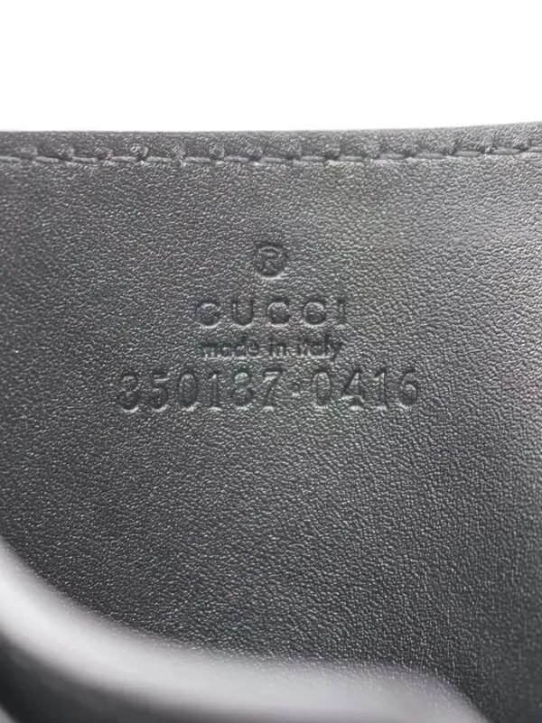 Gucci 2020s Gg Emblem Card Case