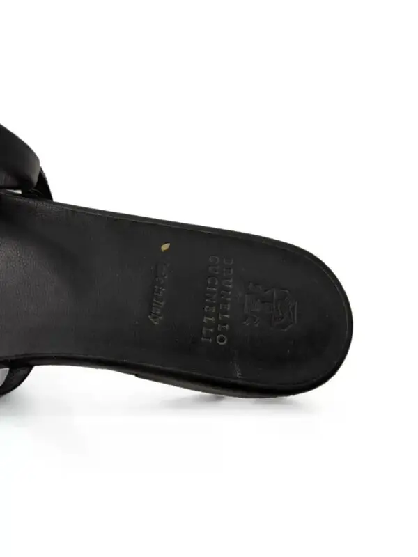 Brunello Cucinelli Pointed-toe Cutout-detail Pumps
