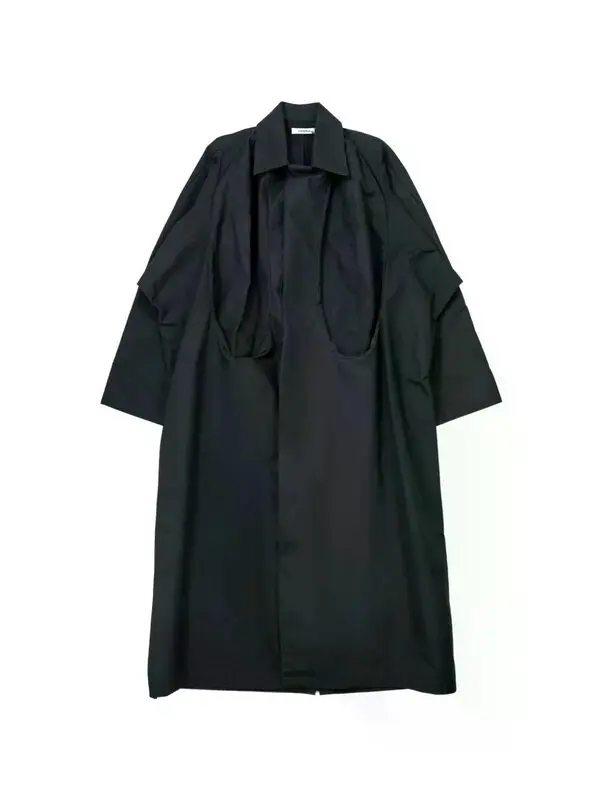 TORISHÉJU Waxed Concaved Coat