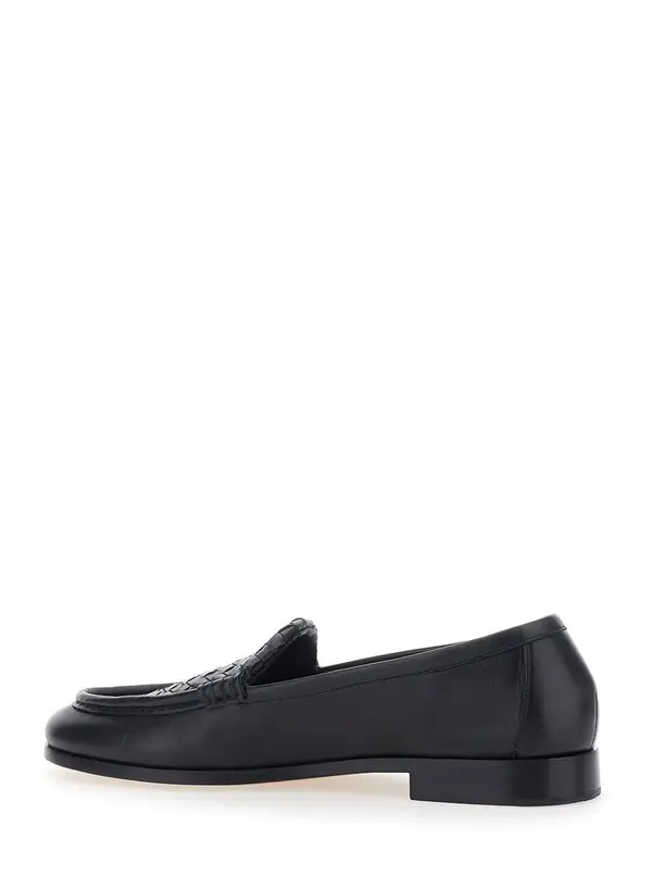 Bottega Veneta Silenzio Leather Loafers - Multicolor