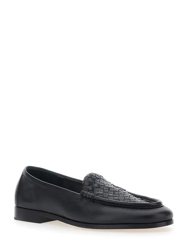 Bottega Veneta Silenzio Leather Loafers - Multicolor