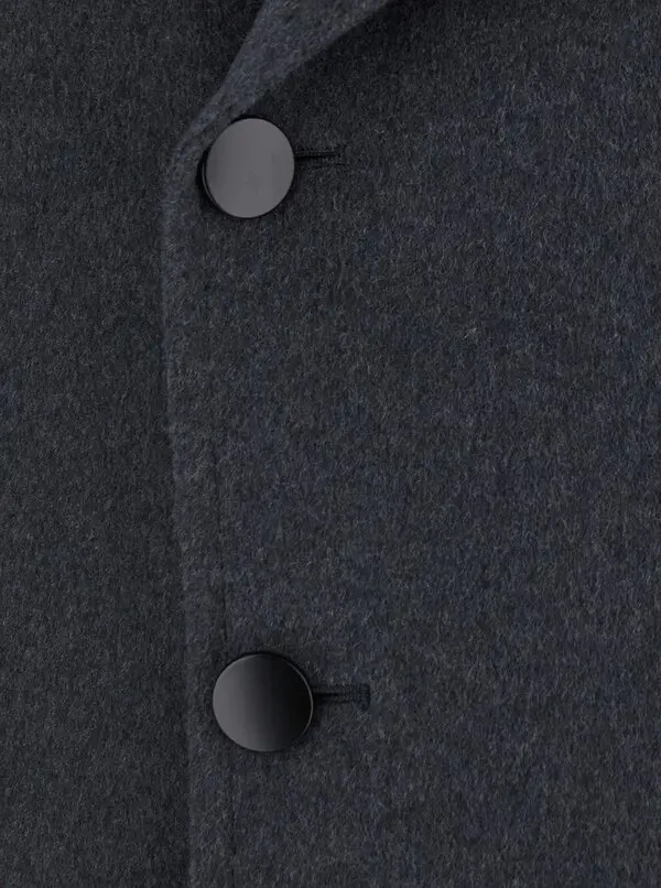 Tagliatore Wool Coat With Button Closure