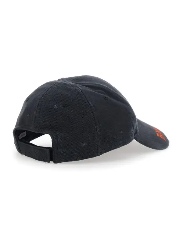 Balenciaga Cotton Baseball Cap With Logo