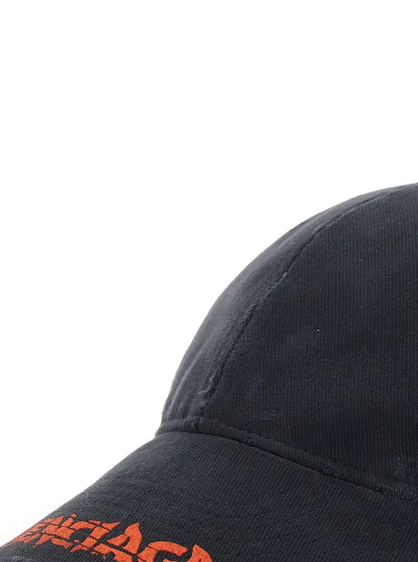 Balenciaga Cotton Baseball Cap With Logo