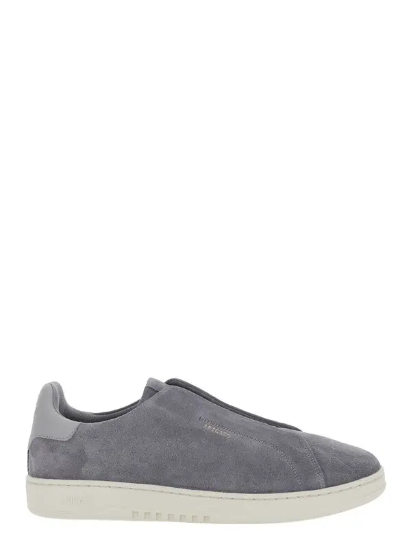 Axel Arigato Gray Suede Laceless Sneakers With Logo Detailing - Multicolor