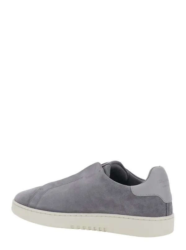 Axel Arigato Gray Suede Laceless Sneakers With Logo Detailing - Multicolor
