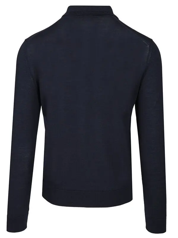 Etro Wool And Silk Polo Shirt