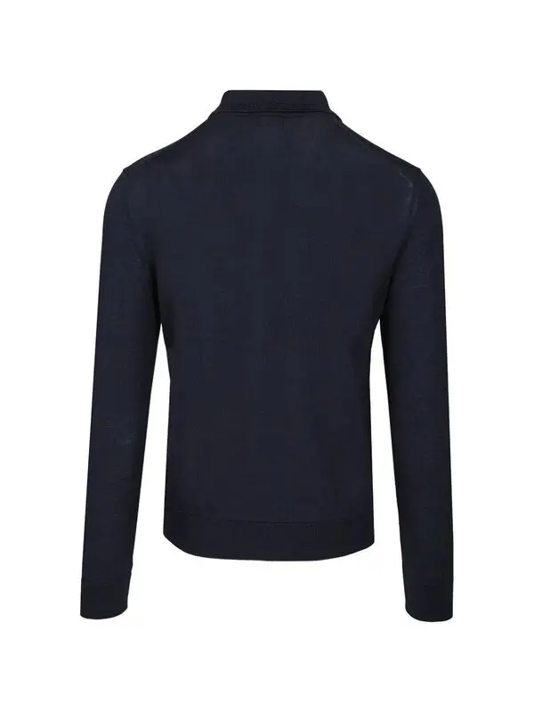Etro Wool And Silk Polo Shirt