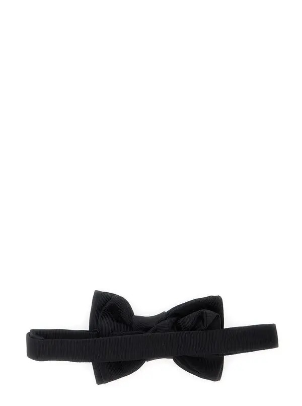 TOM FORD Silk Bow Tie - Black