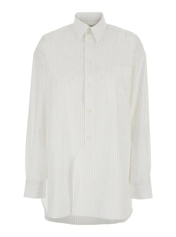 Phoebe Philo Striped Cotton Shirt - Multicolor