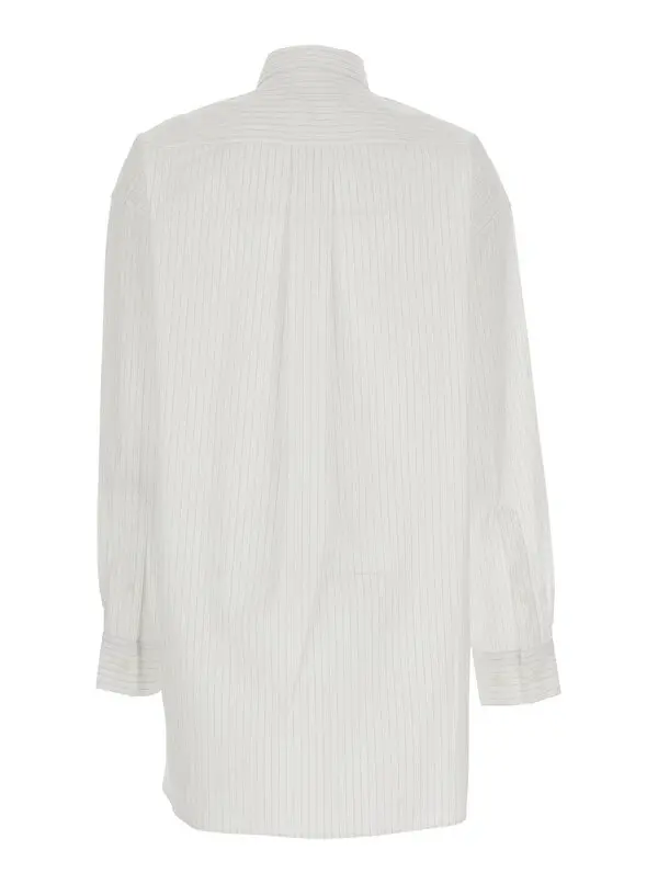 Phoebe Philo Striped Cotton Shirt