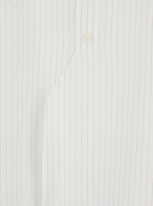 Phoebe Philo Striped Cotton Shirt