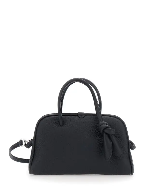Jacquemus Le Petit Turismo Black Leather Handbag - Multicolor