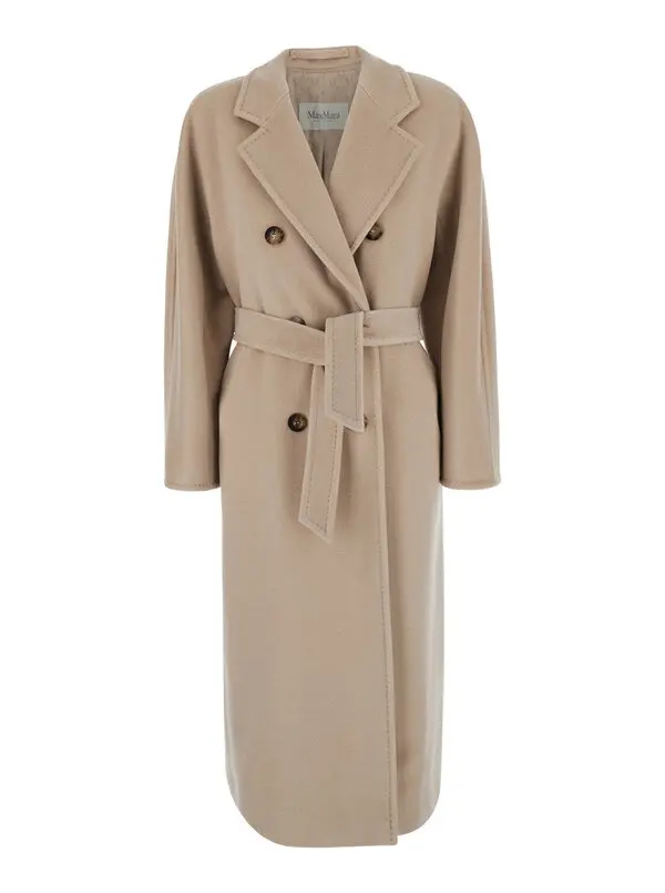 Max Mara Madame Wool Coat - Multicolor