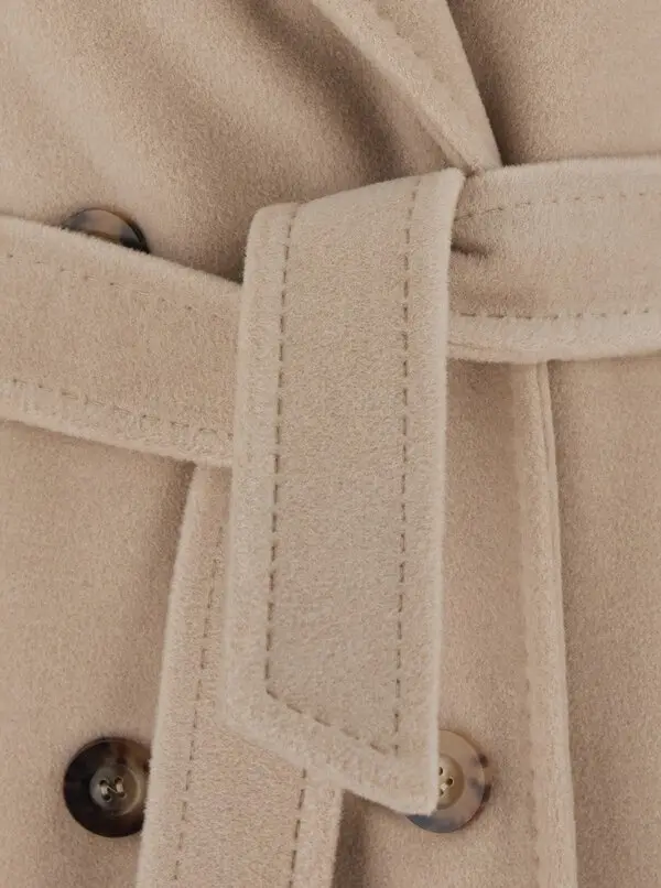 Max Mara Madame Wool Coat - Multicolor