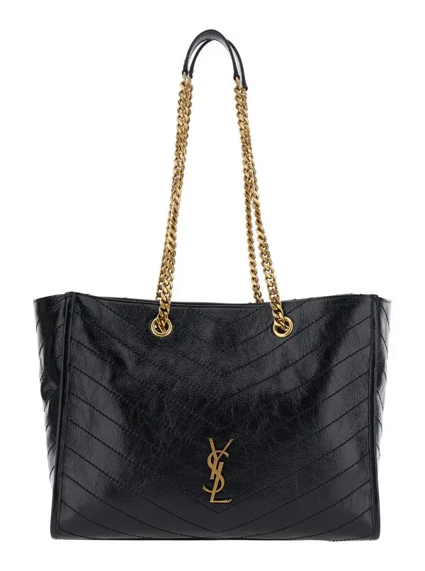 Saint Laurent Niki Shopper Tote Bag With Chain Strap - Multicolor