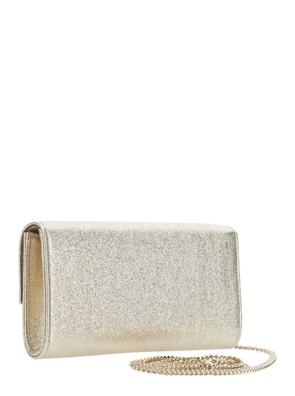 JIMMY CHOO Emmie Pouch With Chain Shoulder Strap - Multicolor